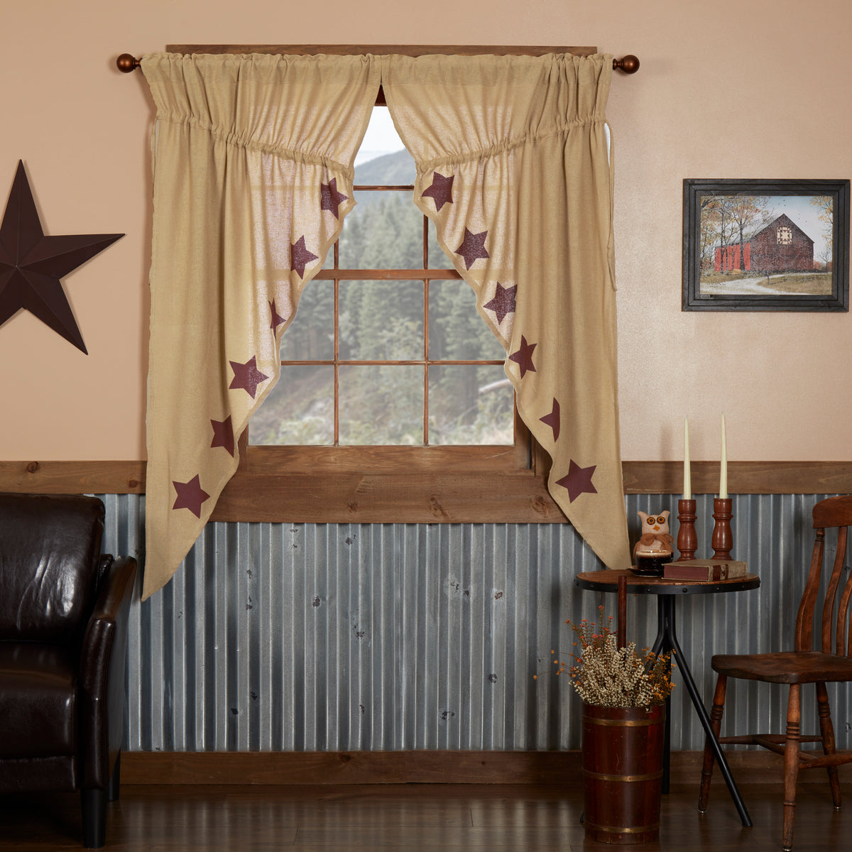 Primitive curtains store